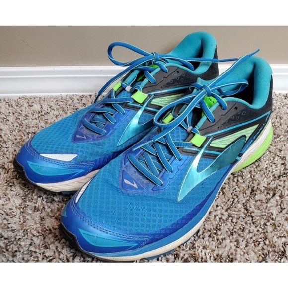 Brooks | Shoes | Mens Brooks Blue Green Ravenna 8 Sneakers Size 2 ...